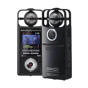 Zoom Q2HD Black Handy Video Recorder | DevMusical