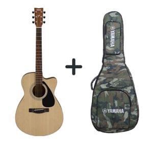 Yamaha FS80C Acoustic Guitar Combo Package with Military Bag | DevMusical