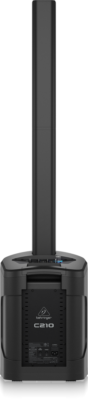 Behringer C210 200W Powered Column Loudspeaker with 8 Inch Subwoofer ...